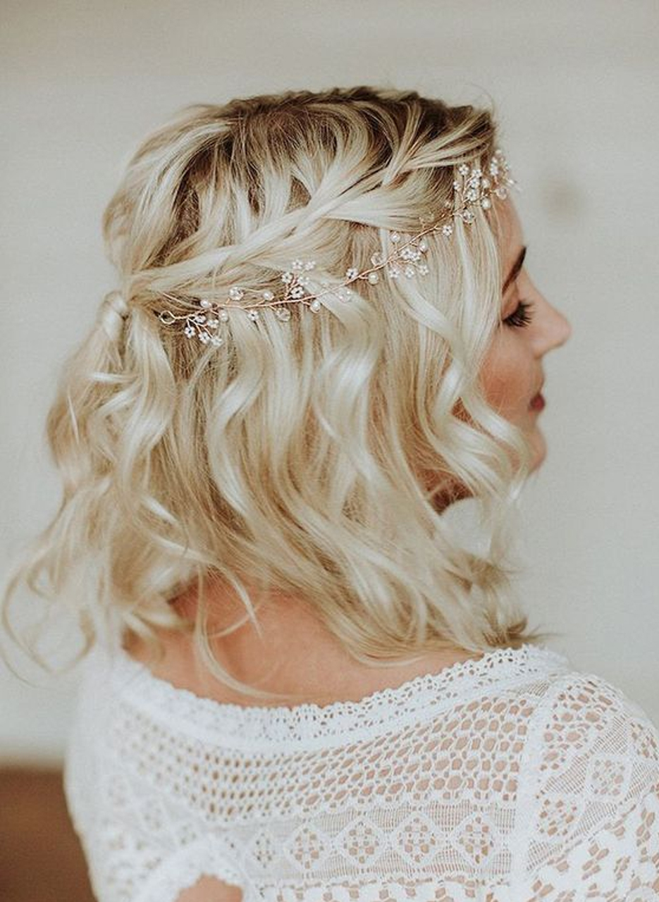 Coiffure mariage cheveux au carré : Conseils, idées, et inspirations ...