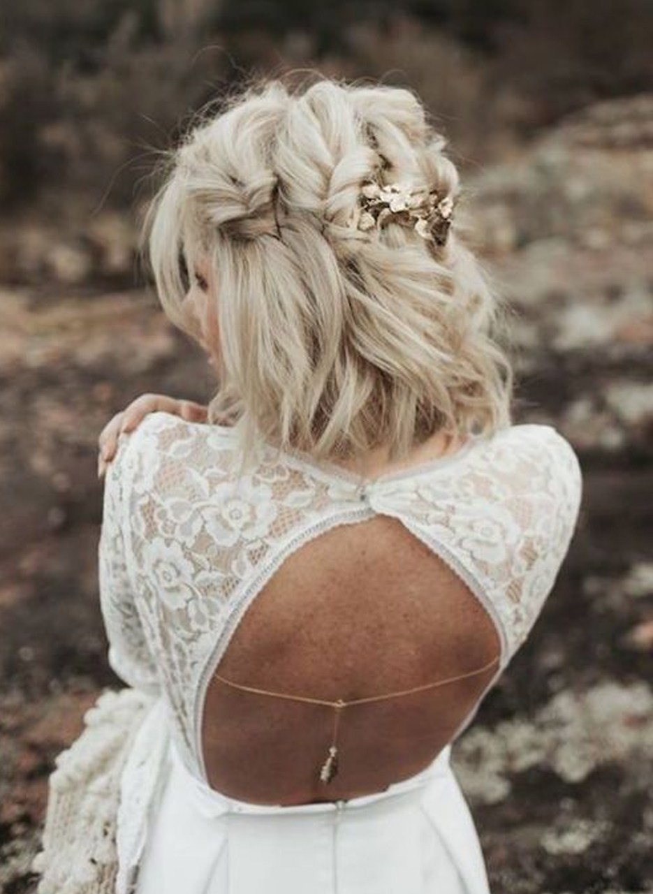 Coiffure Mariage Cheveux Mi Long Lachesnull