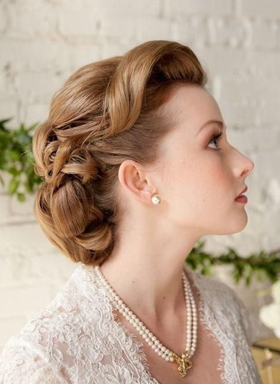 Coiffure mariage vintage : Conseils, idées, et inspirations - Mariage ...